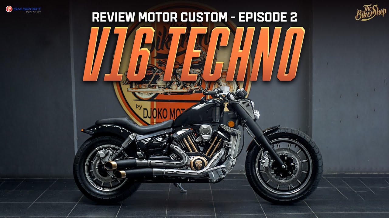 Custom Motor!! V16 CUSTOM TECNO 🔥 | REVIEW MOTOR CUSTOM Eps.2 | The ...