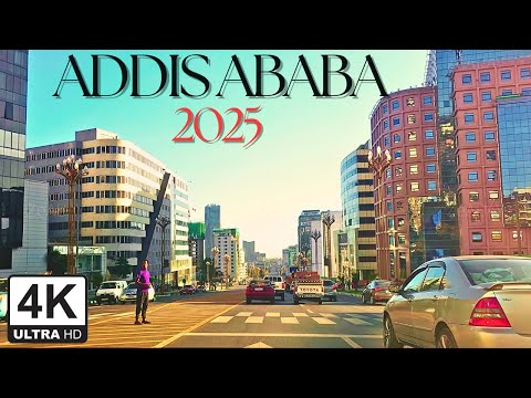 Addis Ababa's Hidden Gems: 2025 Driving Tour in 4K