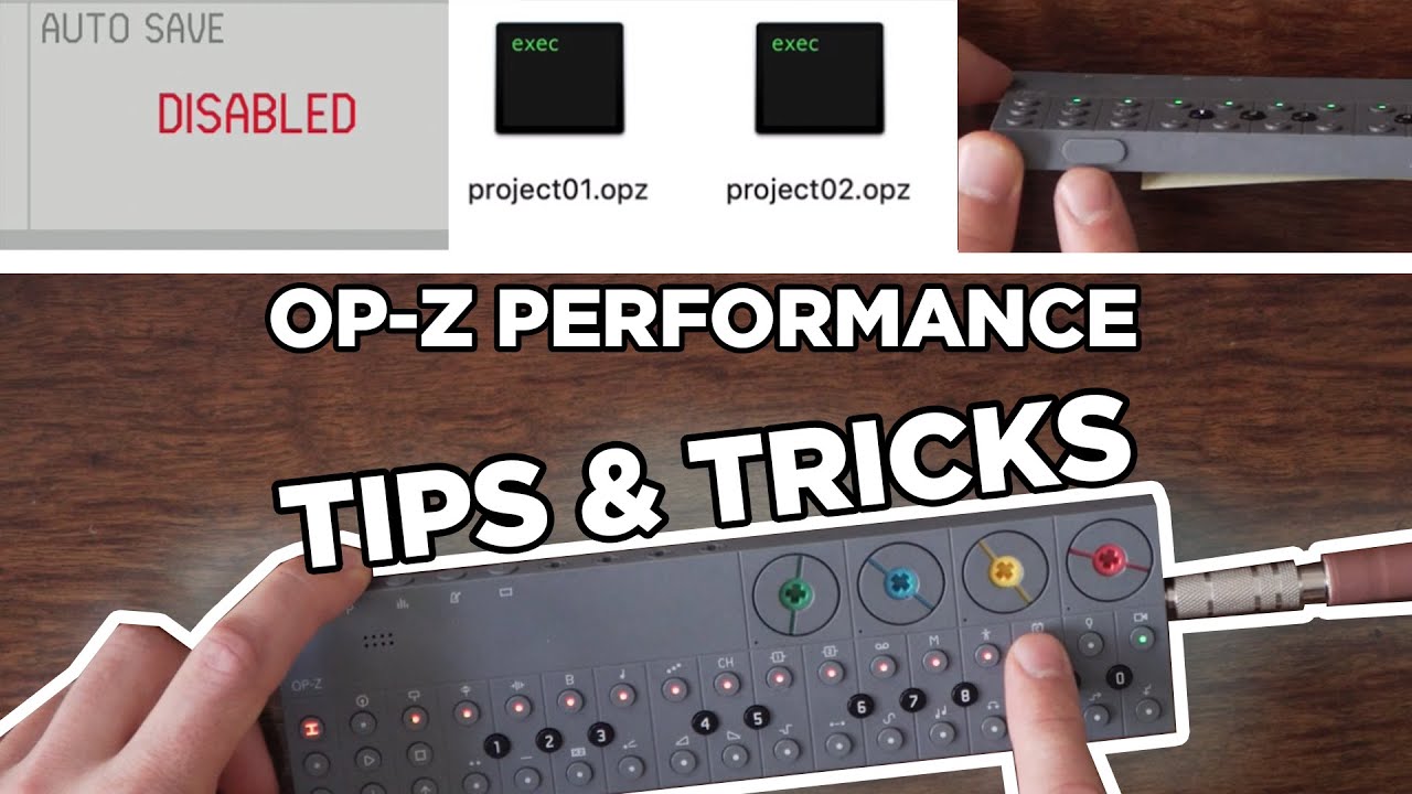 OP-Z Performance Tips and Tricks (COMPLETE) - YouTube