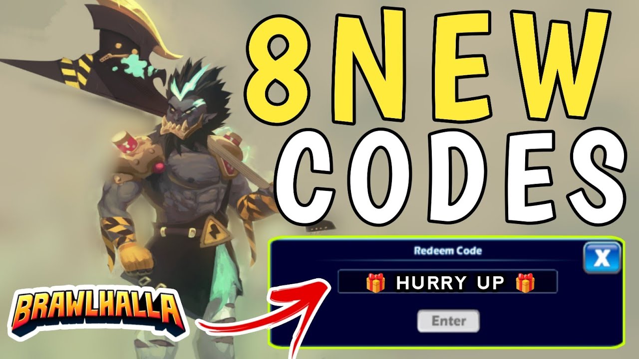 FINALLY!! BRAWLHALLA REDEEM CODES - BRAWLHALLA CODES 2023- CODES ...