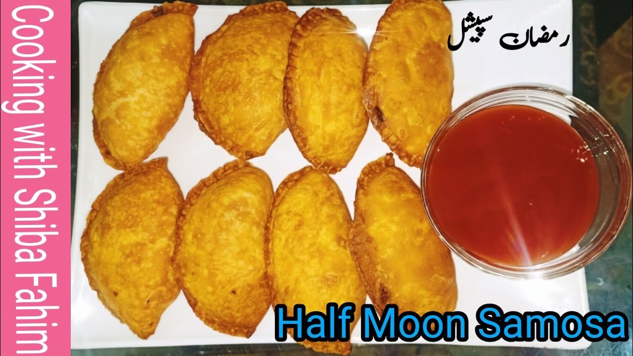 Half Moon chicken Samosa Receipe || Cooking With Shiba Fahim|| Samosa ...