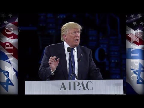Donald Trump Remarks at the 2016 AIPAC Policy Conference - YouTube