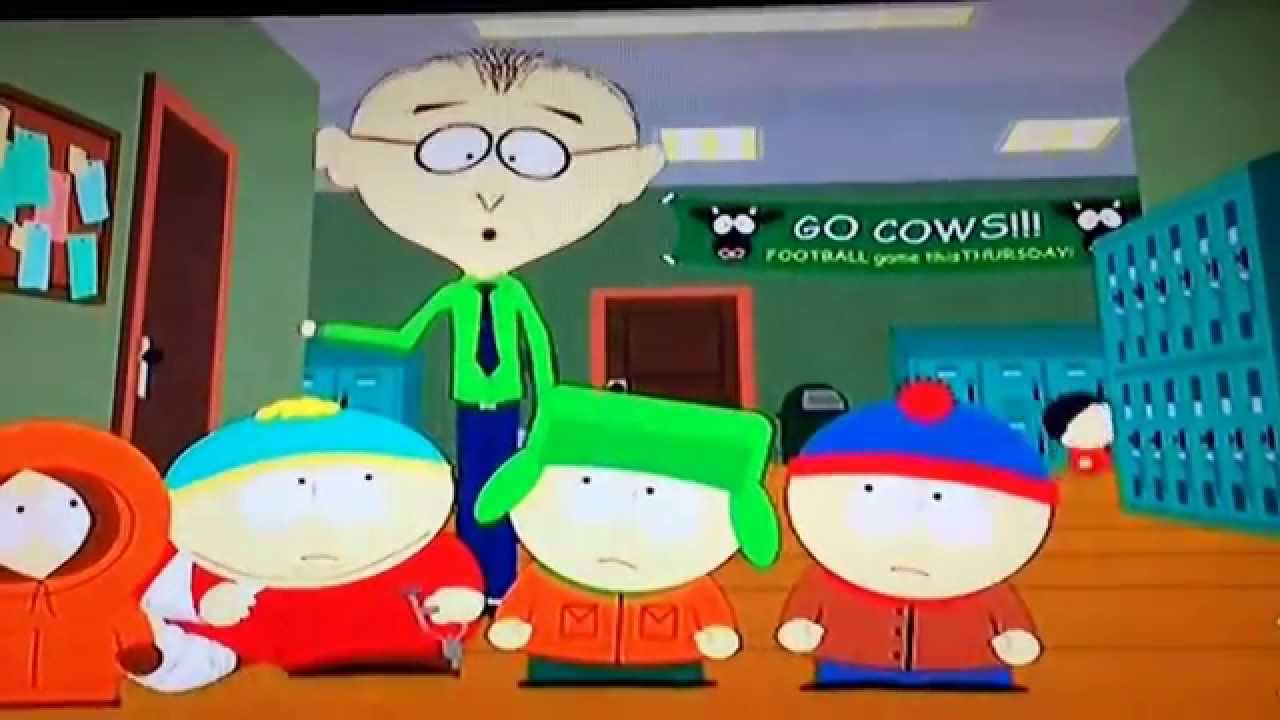 South Park mr Mackey shits on his self - YouTube