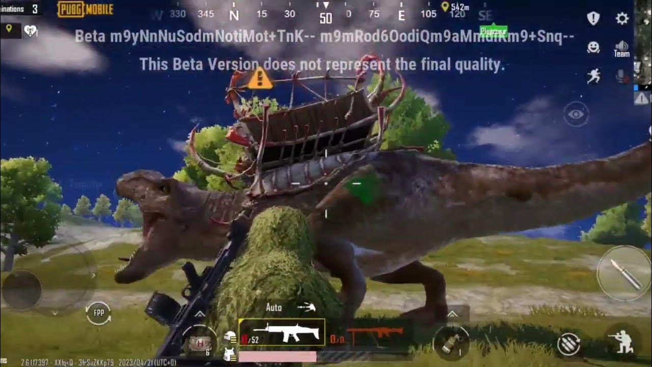 PUBG MOBILE T-REX GAMEPLAY UPCOMING UPGRADE SKIN | ROYAL PASS A1 | NEW COMPANION | PUBG MOBILE 2 ...