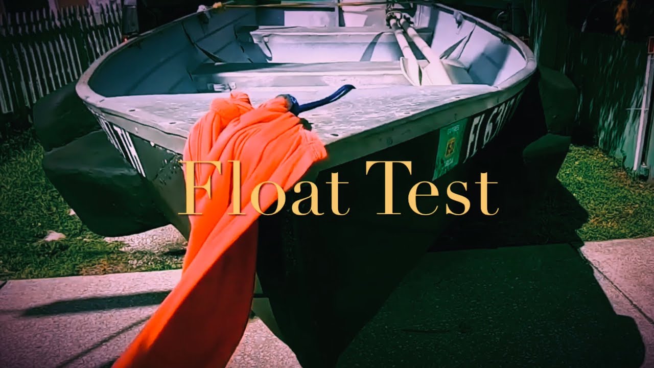 DIY Jon Boat with Stabilizers - Attempted Float Test 😪 - YouTube