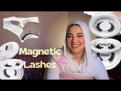كل حاجه عن ال magnetic Lashes | مليون بنت سألوني عنها ! 