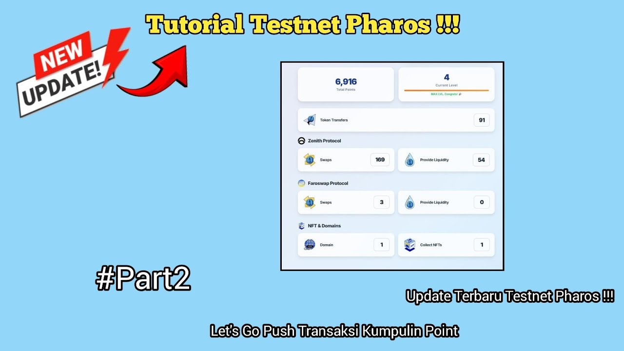 Tutorial Testnet pharos Part2 !!! Update Testnet pharos - YouTube