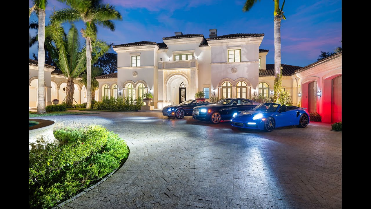 Florida: Ultra Luxury Grand Estate - Prime Waterfront Living ...