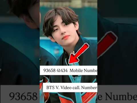 Bts v mobile number #bts #btsot7forever #boybandfandom #btsarmy #army