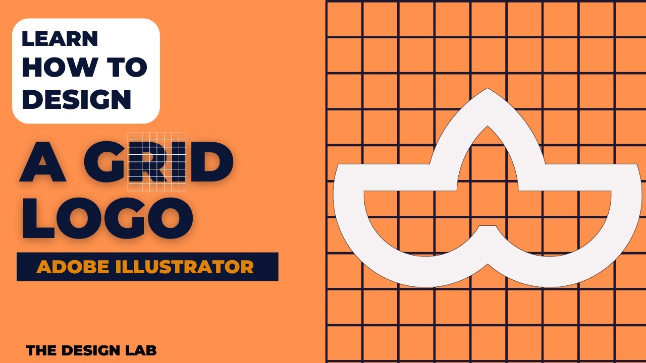 Learn How To Design Grid Logo in Adobe illustrator - YouTube
