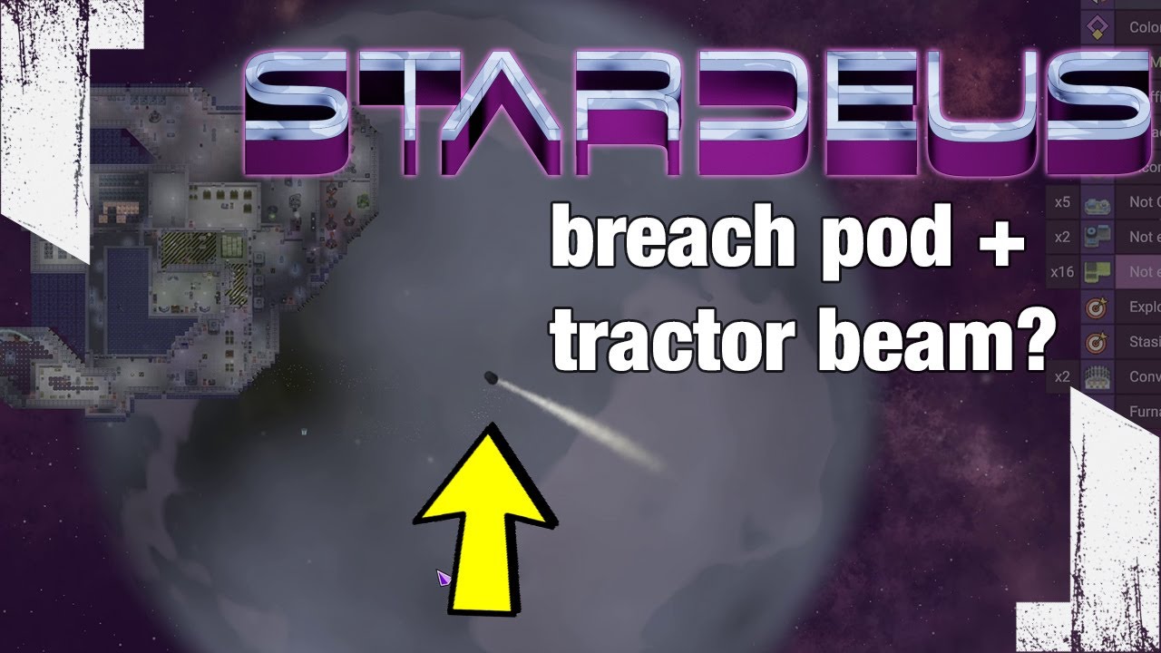 Testing the tractor beam against a breaching pod - ep 22 - let's play ...