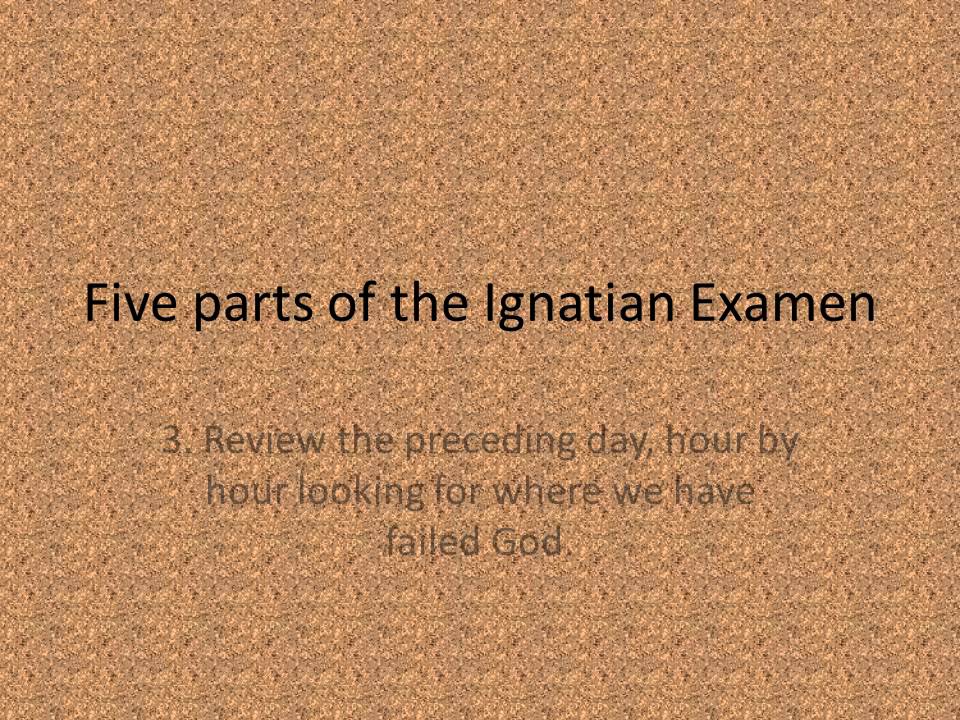 The Ignatian Examen - YouTube