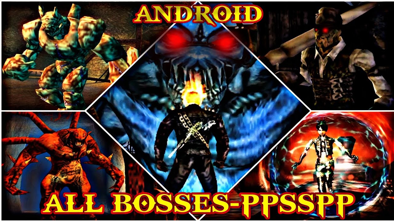 Ghost Rider - All Bosses 1080p 60FPS PSP/PPSSPP-ANDROID - YouTube
