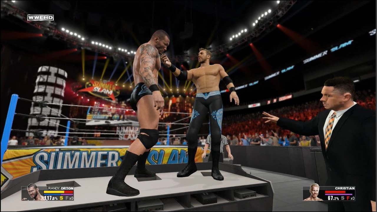 WWE 2K15 - One More Match part 9 - Christian vs. Randy Orton: World ...