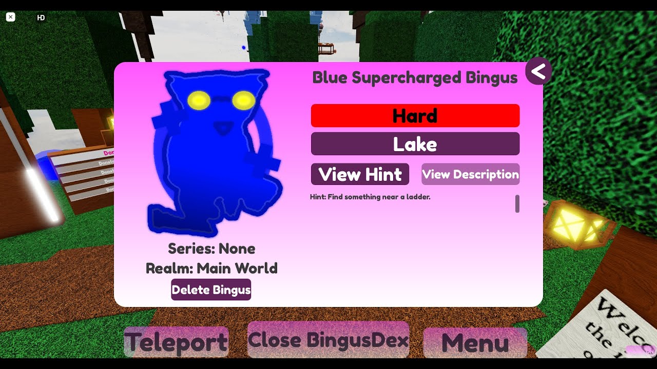 How to find Blue Supercharged Bingus in Find The Binguses - YouTube