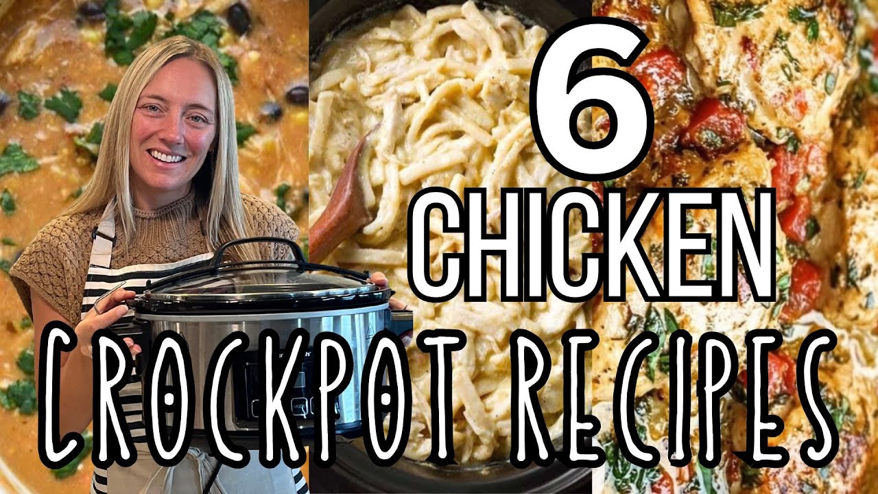 6 Easy & Delicious Chicken Crockpot Recipes You Will LOVE! | Molly ...