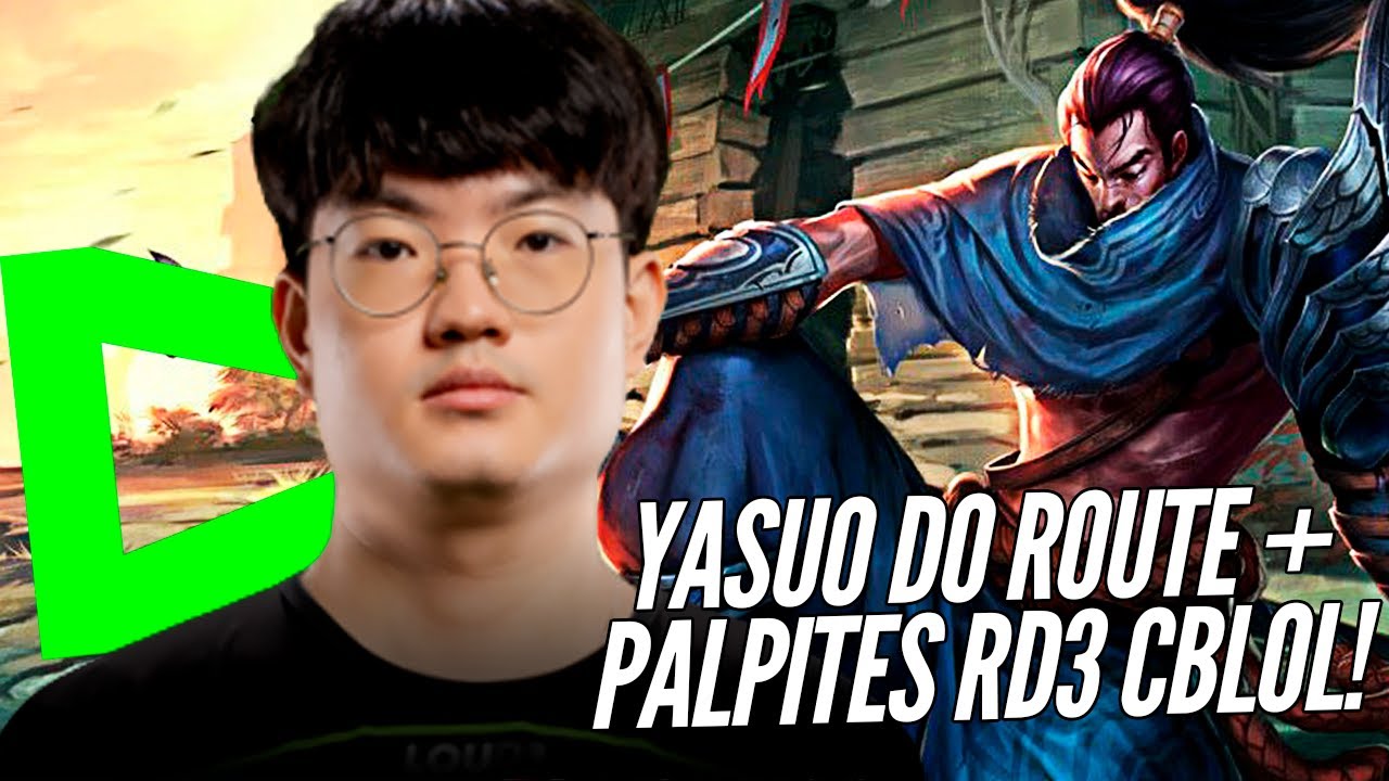 LOUD ROUTE DE YASUO ADC + PALPITES RODADA 3 CBLOL 2023! - YouTube