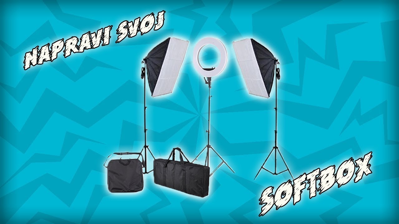 NAPRAVI SOFTBOX JEFTINO I JEDNOSTAVNO - YouTube