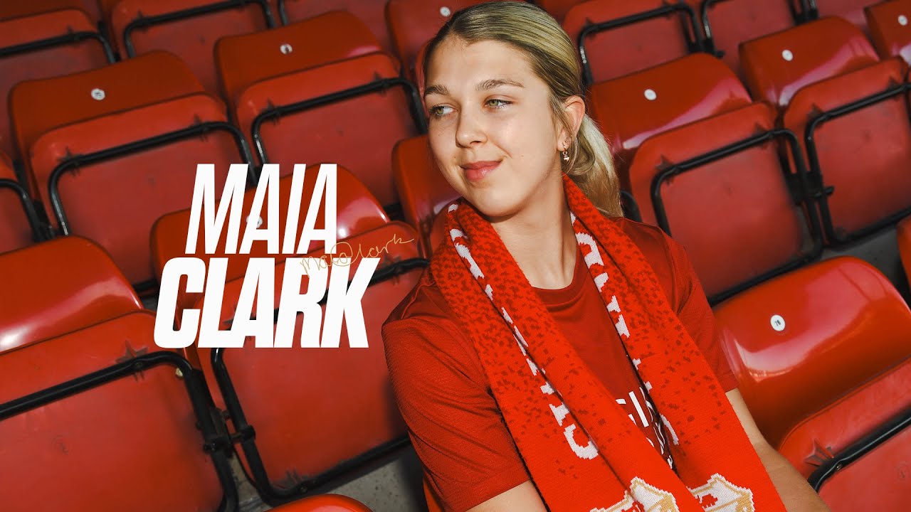 Maia Clark's first interview as a Swindon Town player - YouTube