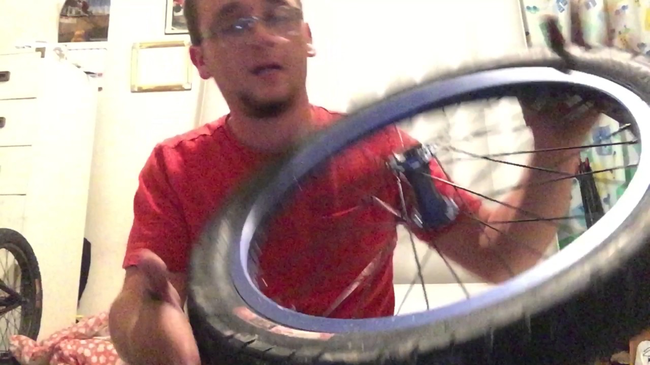 How to regrease your female front hub bmx - YouTube