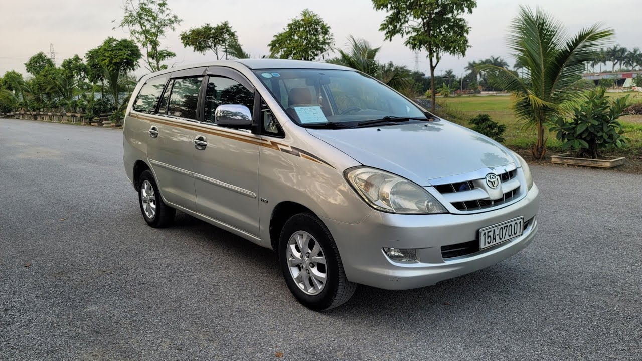 Toyota Inova 2006 bản G xịn đủ ABS túi khí xe gia đình ko taxi giá rẻ ...