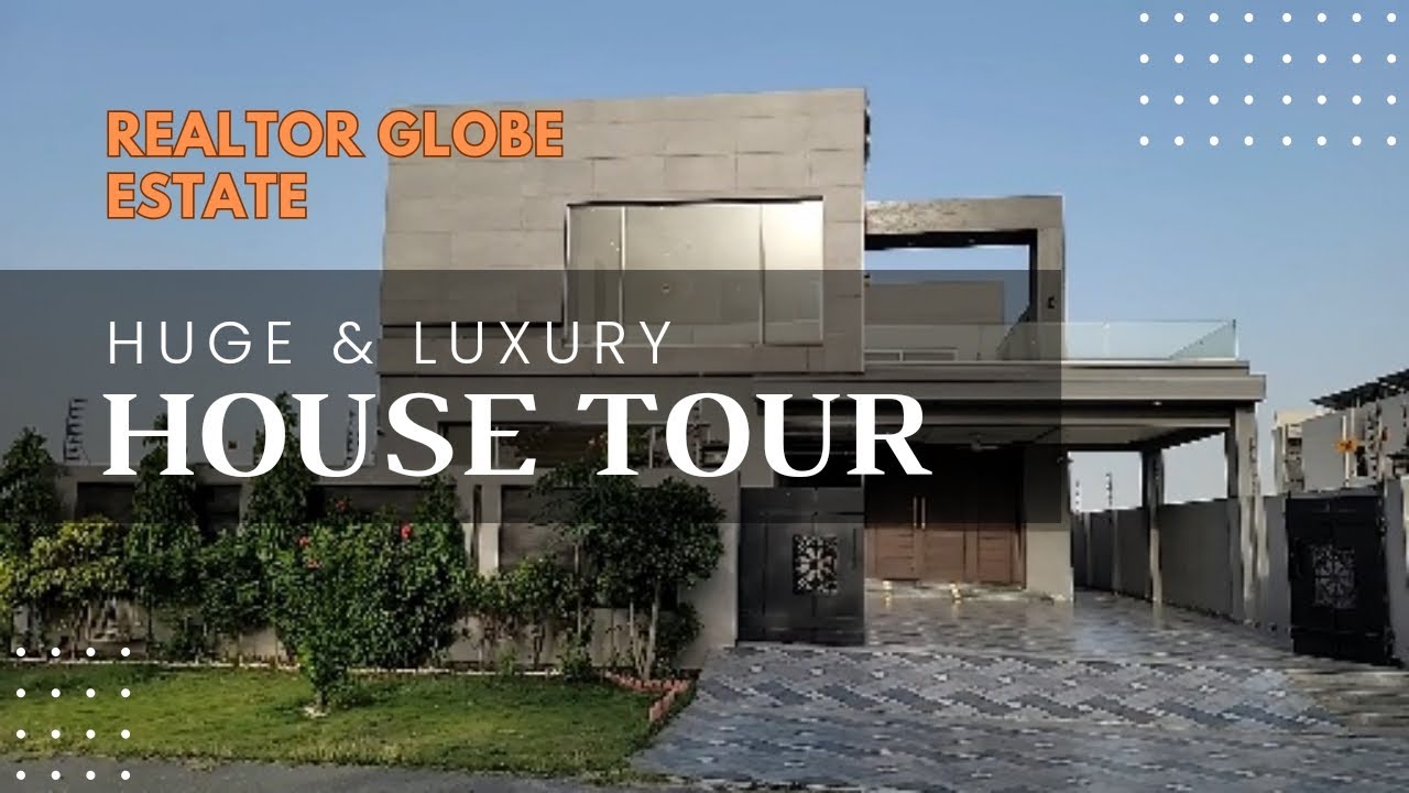 Luxury Ultra-Modern 1 Kanal Used House for Sale in DHA Lahore - YouTube