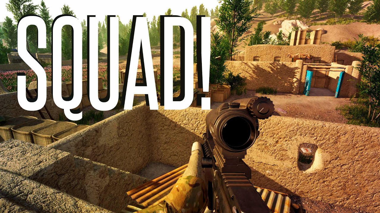 FIRST FIREFIGHT! - SQUAD - YouTube
