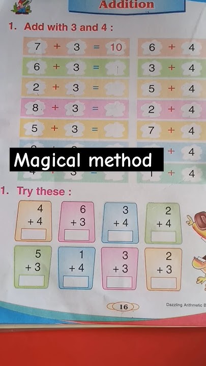 Addition trick | Magical method | New method of addition #additionsums - YouTube
