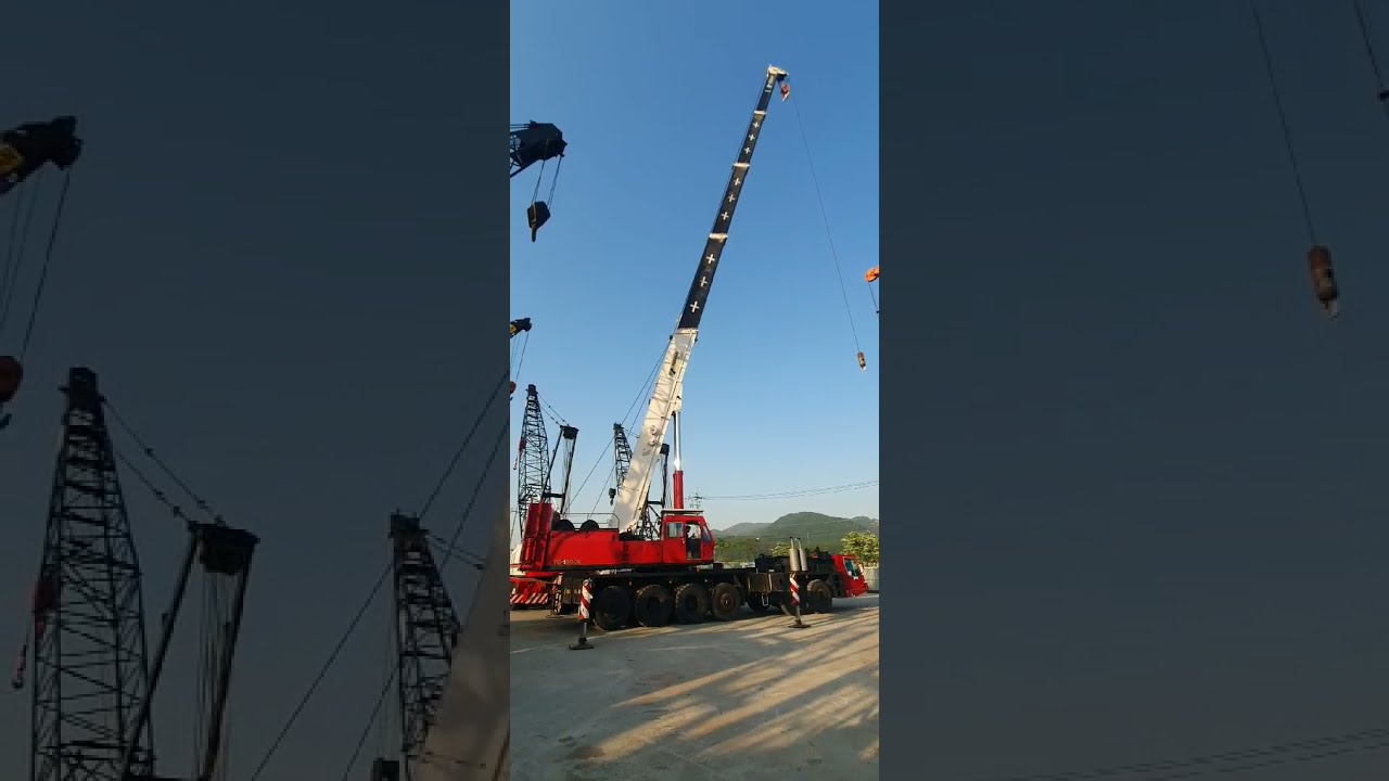 grove 100 ton crane - YouTube