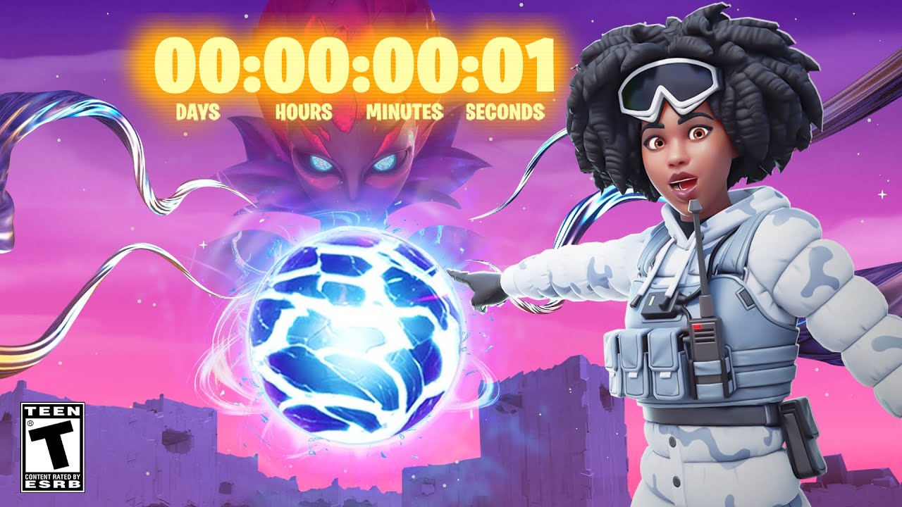 FORTNITE FRACTURE EVENT COUNTDOWN LIVE! (Chapter 4) - YouTube