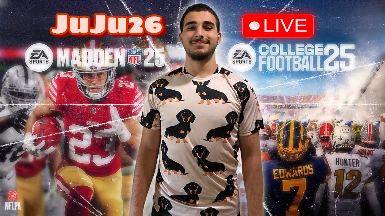 🔴LIVE - Madden 25 & CFB 25 Rebuilds - YouTube