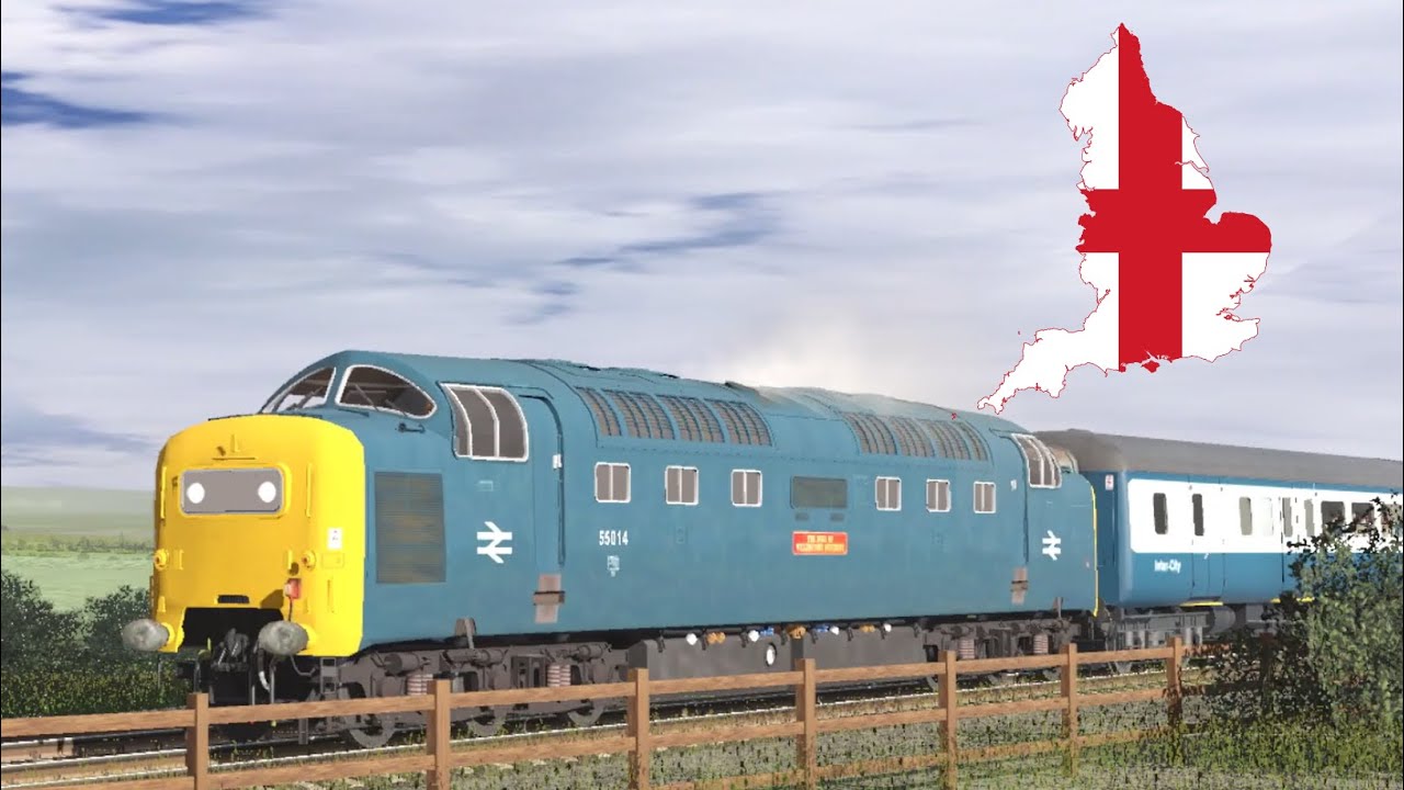 B.R "THE DUKE OF WELLINGTON'S REGIMENT" "DELTIC" NO 55014 BOUND FOR ...