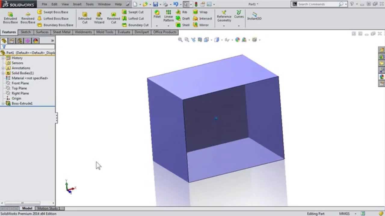 singularityoftheday - SOLIDWORKS 3D CAD - Why is my solid feature ...
