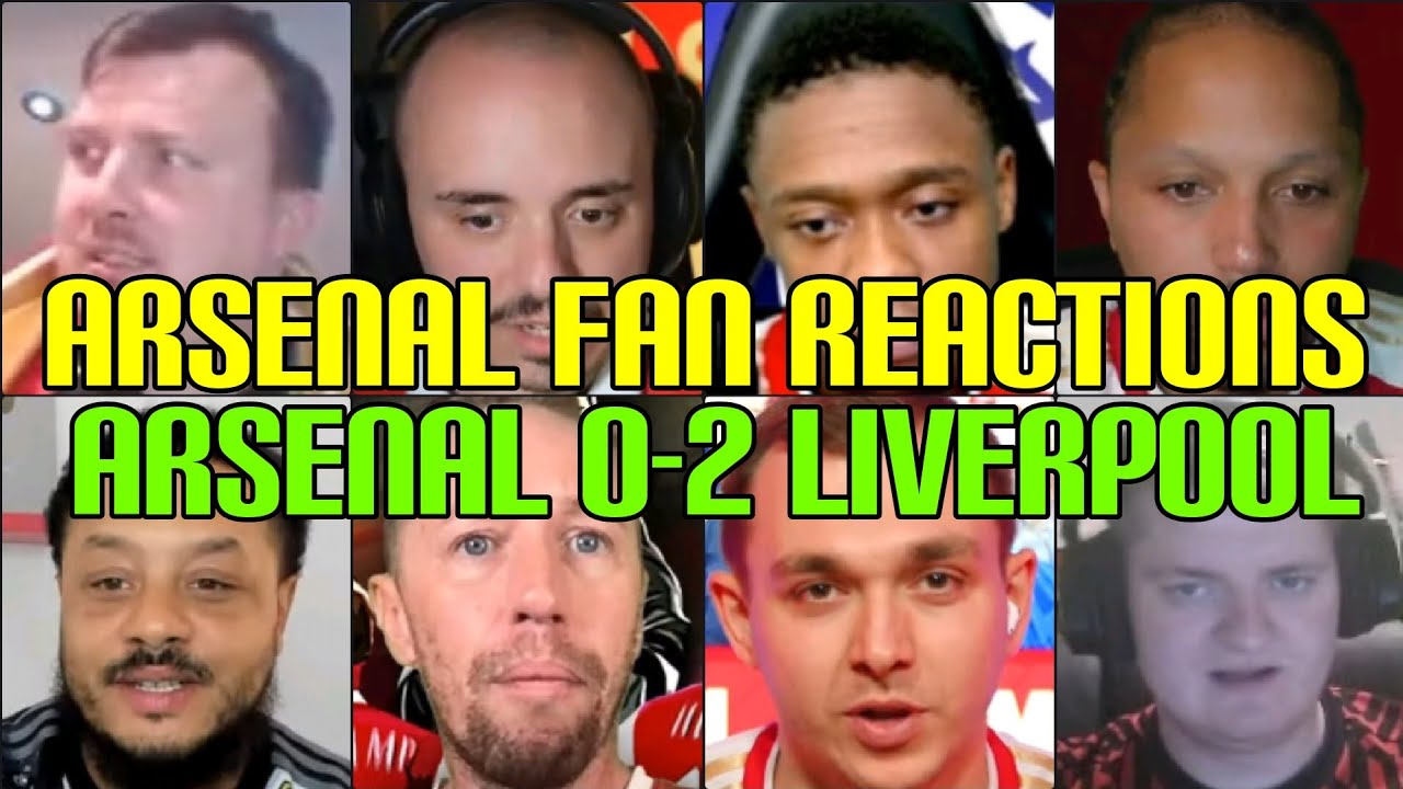 ANGRY 🤬 ARSENAL FANS REACTION TO ARSENAL 0-2 LIVERPOOL | FANS CHANNEL ...
