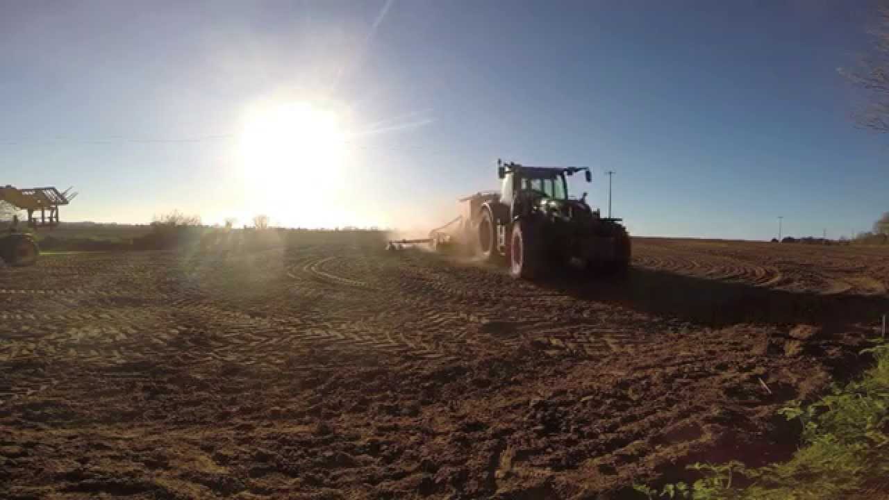 CM Farms Sowing Barley - YouTube