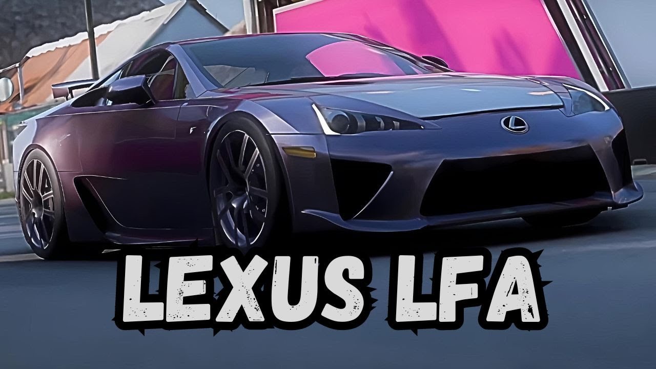 Pushing the Lexus LFA to its limits-Forza Horizon 5 - YouTube