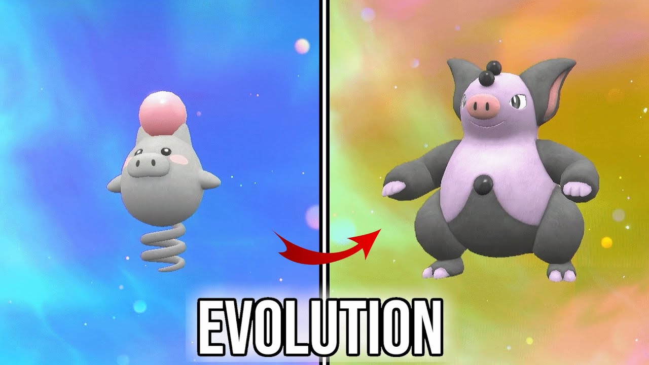 Spoink | Grumpig | Evolution in Pokemon Scarlet & Violet | SV - YouTube