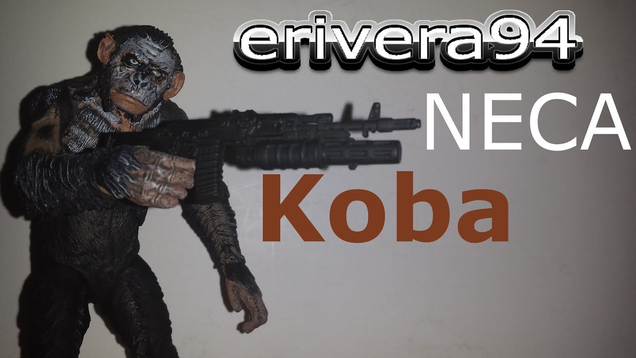 Dawn of the Planet of the Apes Koba Figure Review NECA - YouTube