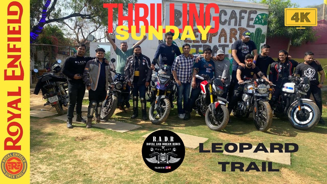 Thrilling sunday ride to Leopard trail | GT 650 | Boho Cafe - YouTube