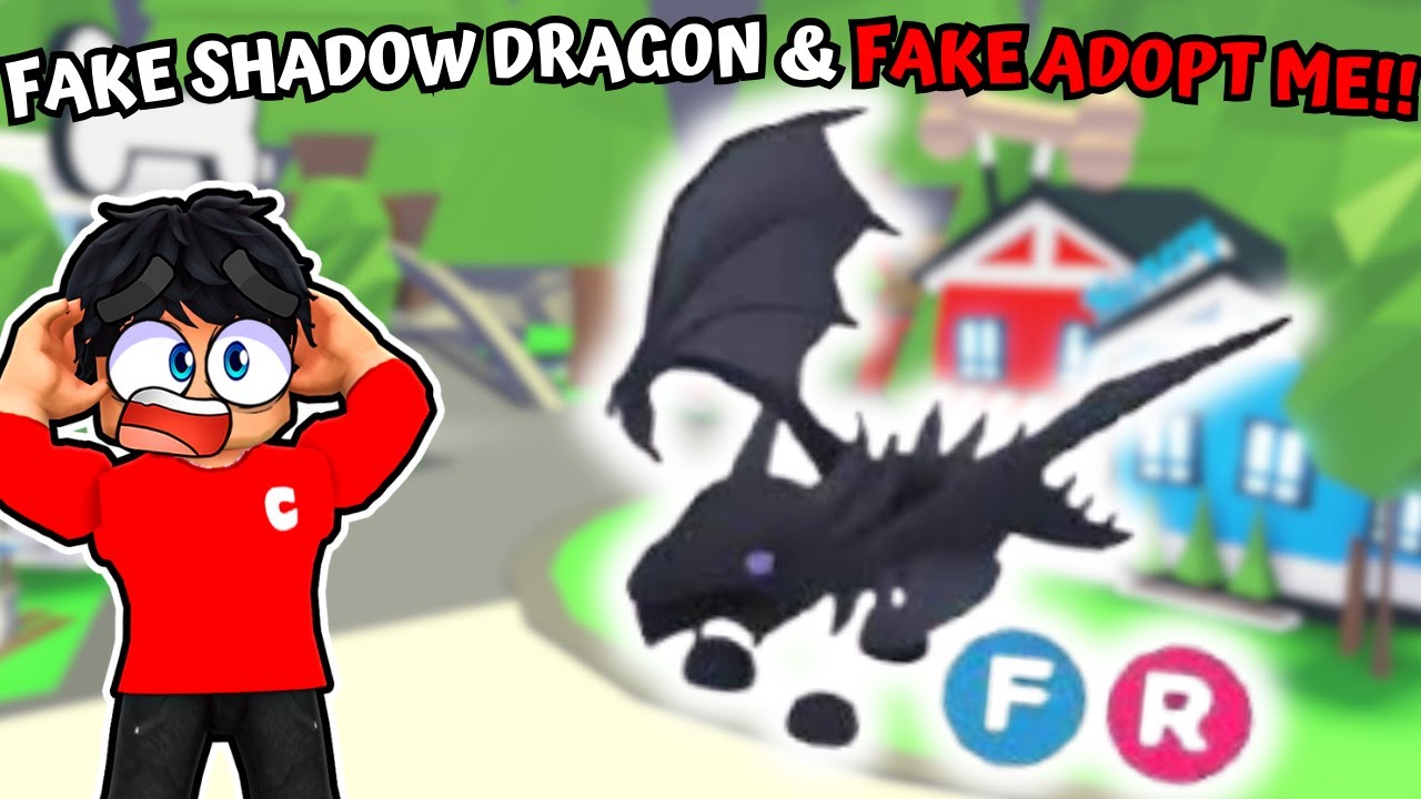 ICH HABE EINEN SHADOW DRAGON oder sowas ähnliches... Fake Adopt Me ...
