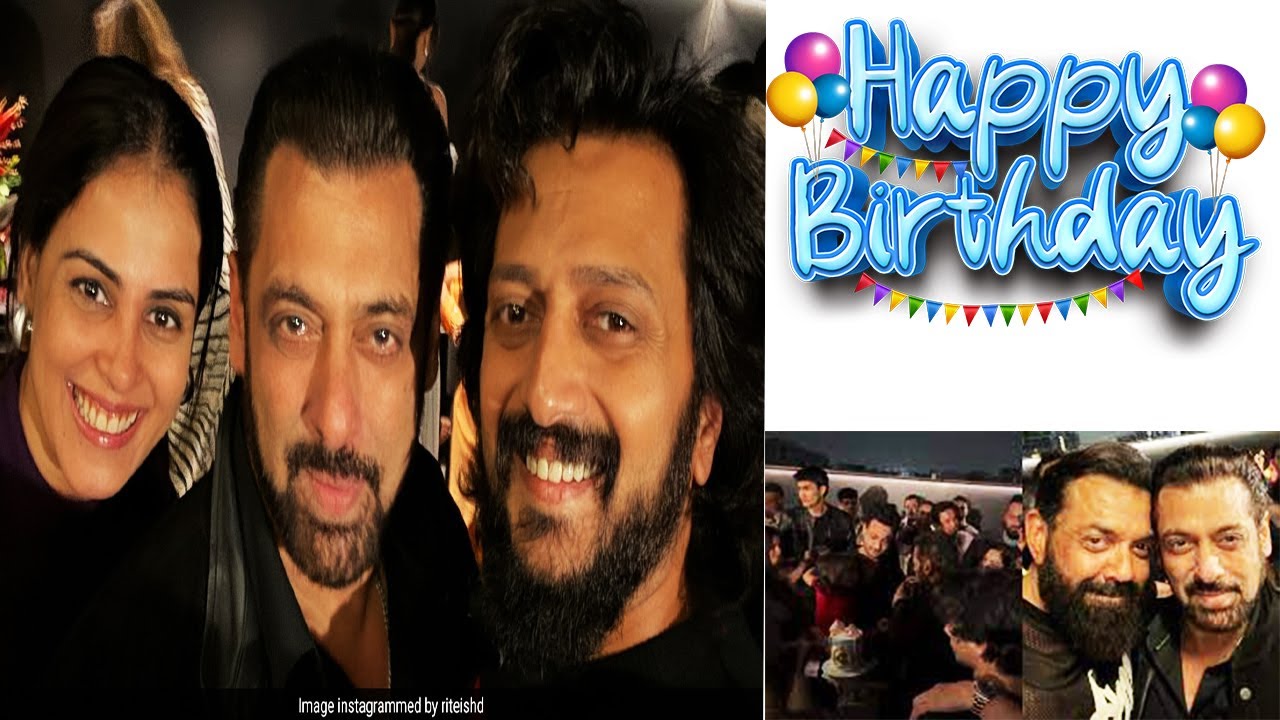 Bollywood Actors Wishing Salman Khan On His 58th Birthday | Salman Khan ...