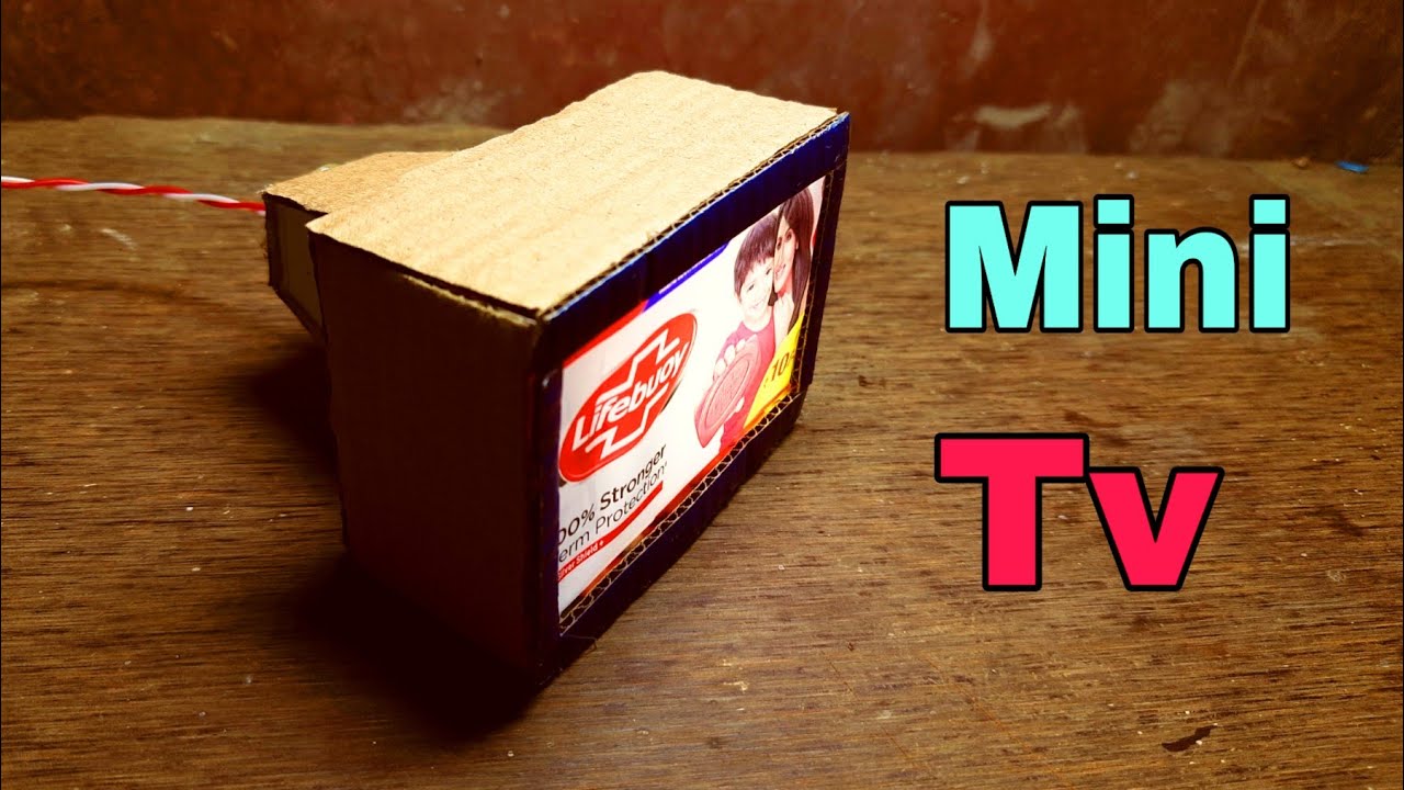 How to Make LED TV at Home Using Cardboard | TV Making - YouTube