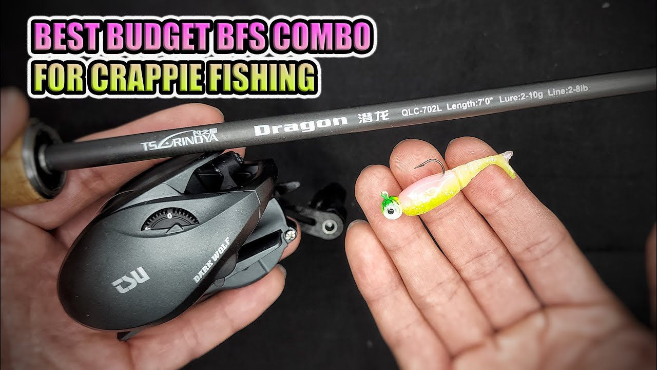 Best Budget Crappie BFS Setup - Tsurinoya Dark Wolf Ultra Reel and ...