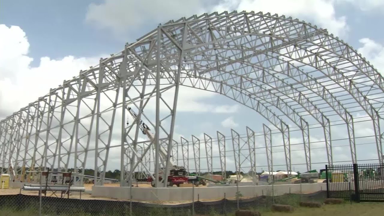 Construction on OWA’s new indoor waterpark underway in Foley - YouTube