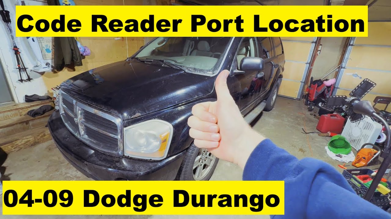 Code Reader Port Location Dodge Durango 04 05 06 07 08 09 2004 2005 ...