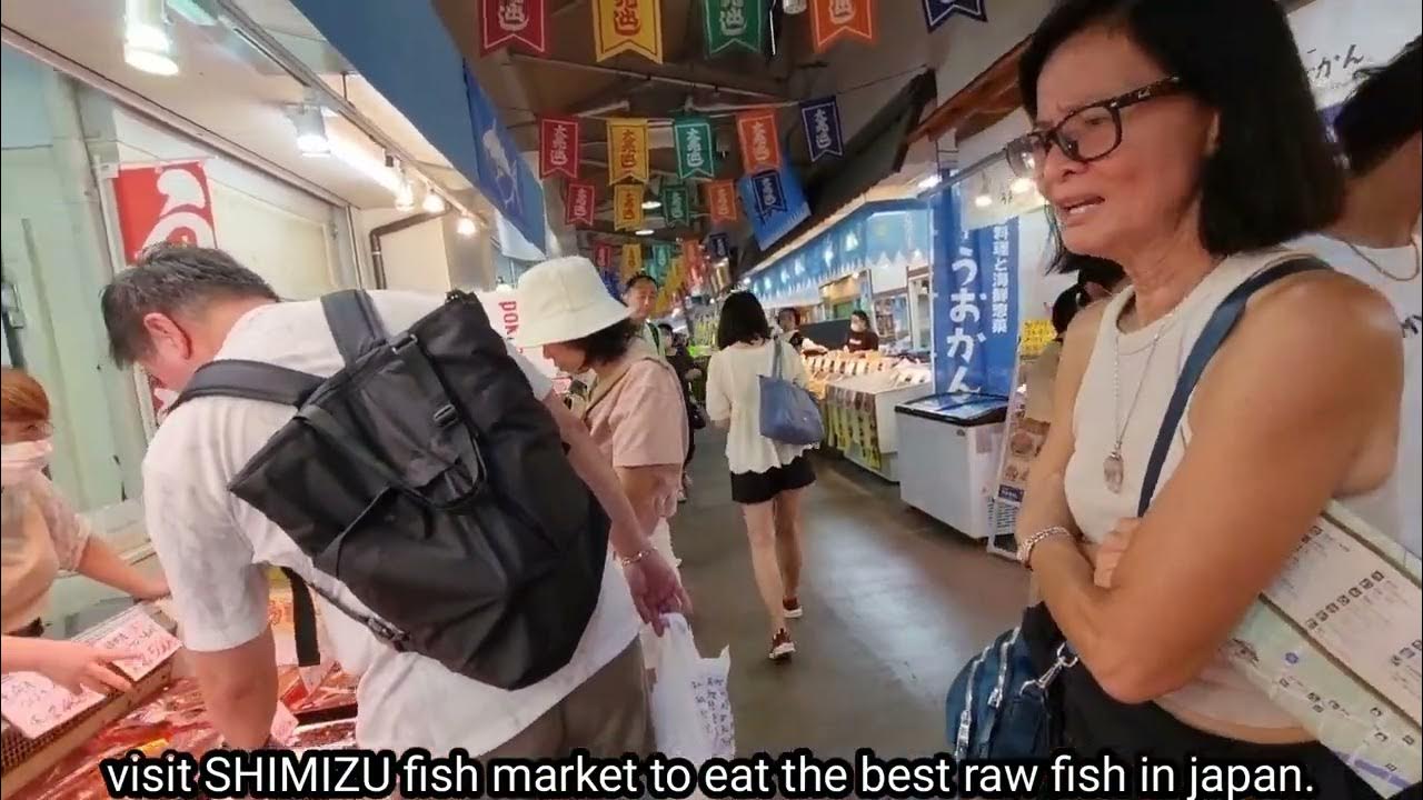 visiting SHIMIZU fish market with my berna baron. - YouTube