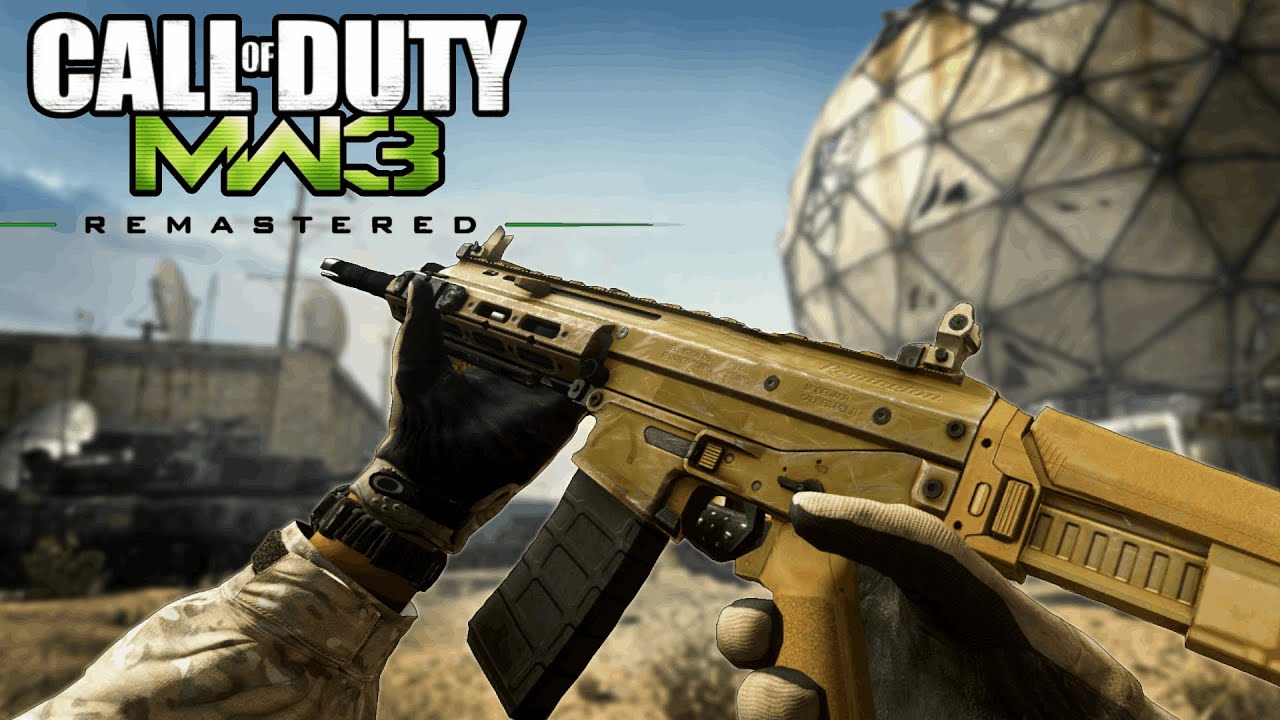 Call Of Duty Modern Warfare 3 REMASTERED ACR Gameplay HMW (Sin ...