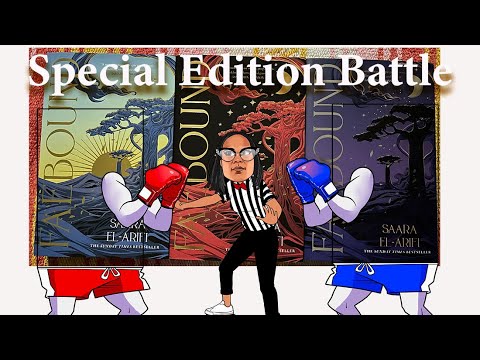 Faebound by Saara El Arifi Triple book battle Fairyloot vs Waterstones ...