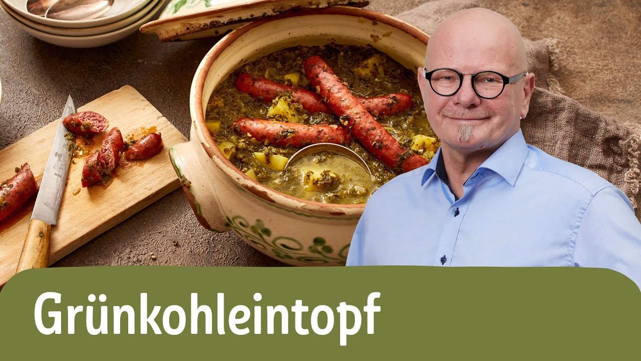 Eintopf-Rezept für Grünkohl mit Mettwurst – Grünkohl kochen wie Oma 🥬🥔 ...