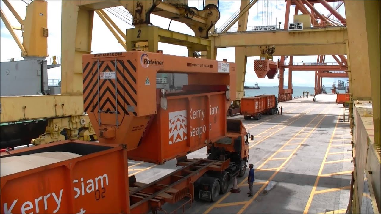 Rotainer Loading Sugar June 2015 - YouTube